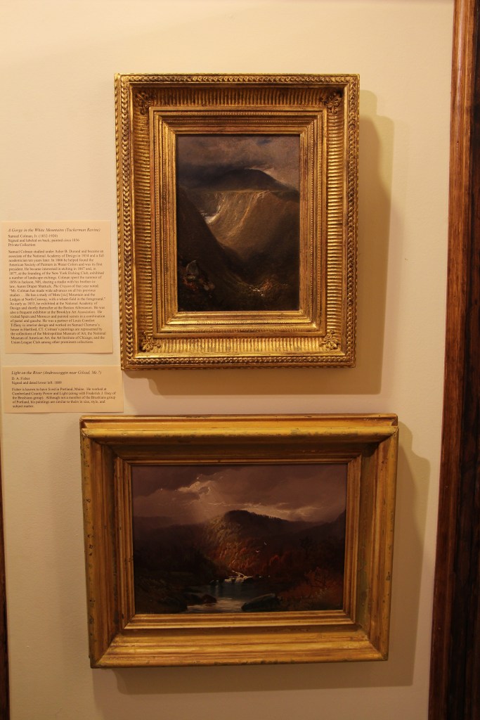 Pictures from the Bethel Historical Society Art Exhibition